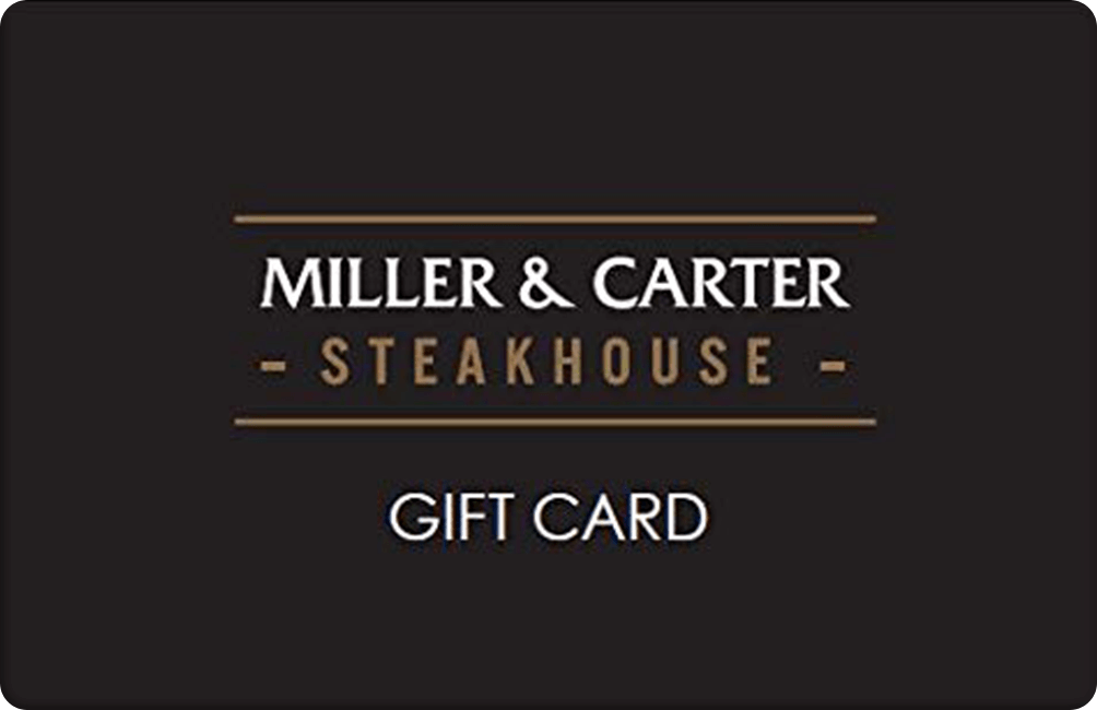 Miller & Carter Gift Voucher | giftvouchers.co.uk