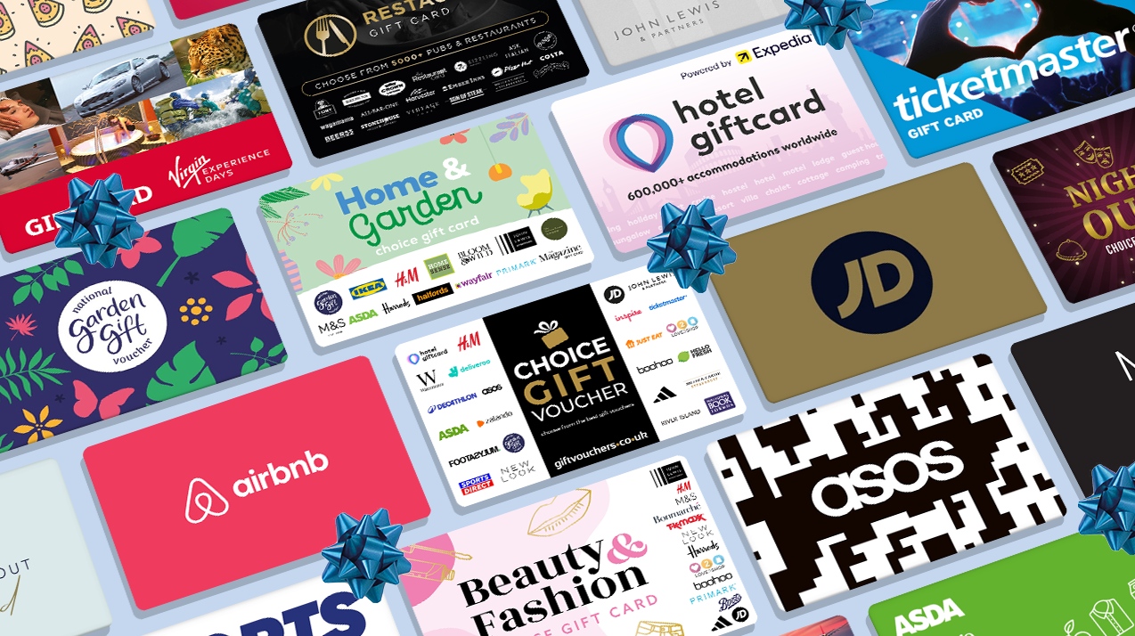 Gift Vouchers: Browse all our gift cards! | Giftvouchers.co.uk