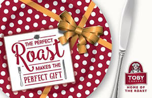 Toby Carvery voucher – British roast gift card