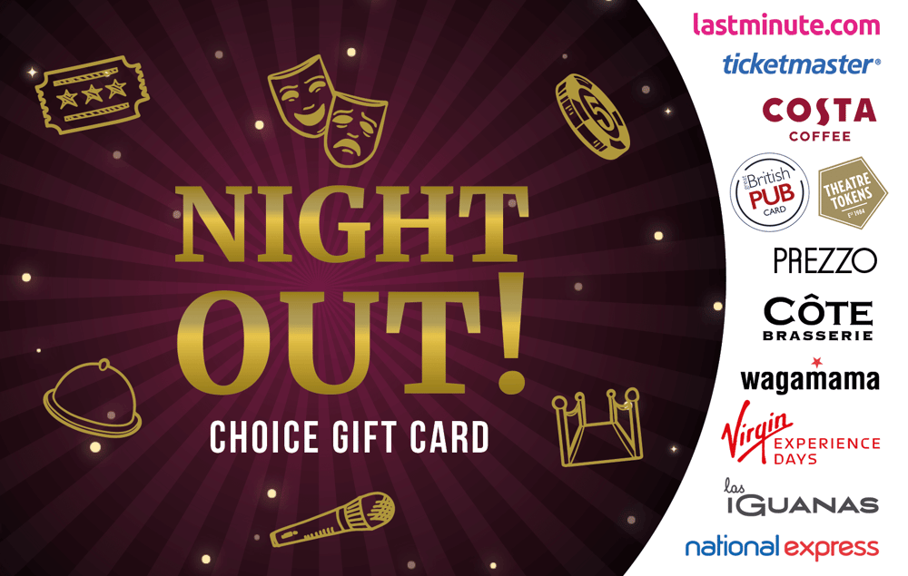 Night Out! Gift Voucher | giftvouchers.co.uk